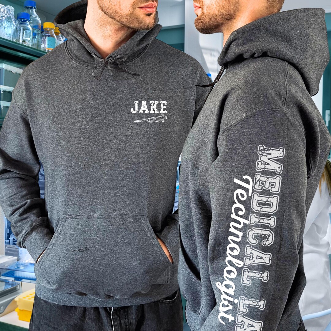 Personalized Medical Lab Science Sweatshirt Hoodie, Lab Week Gift ...