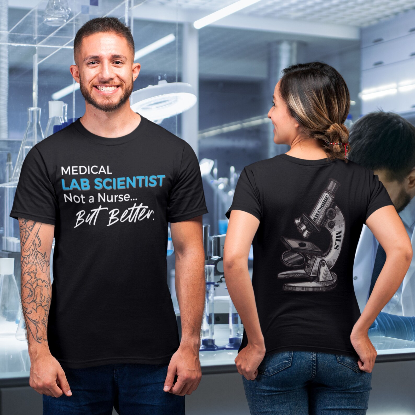 CUSTOM LAB SCIENCE Shirt Sassy Lab Tech Gift Medical Lab - Etsy