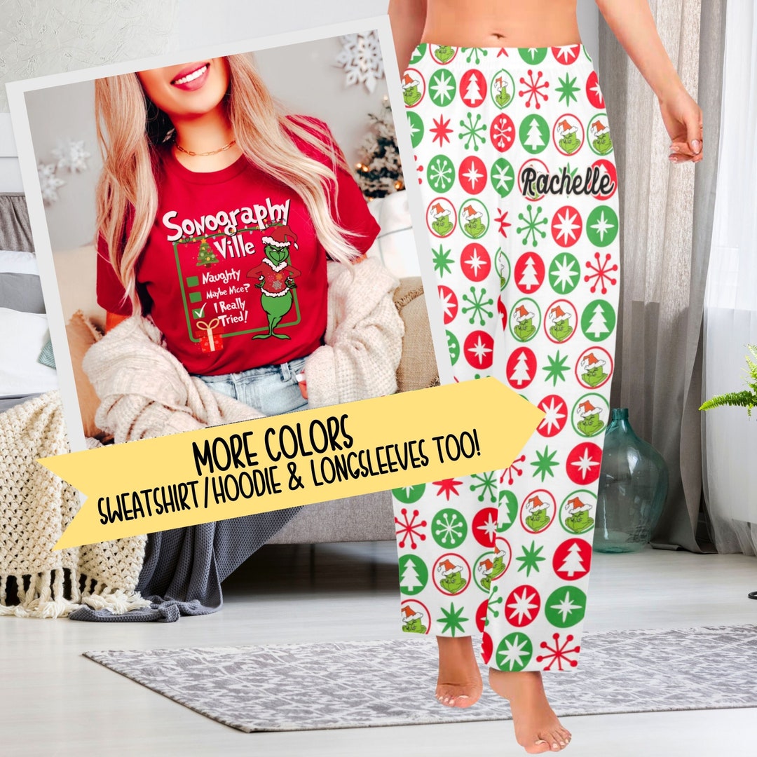 Radiology Christmas Group Pajama, MRI Tech Xray Tech Holiday PJ ...