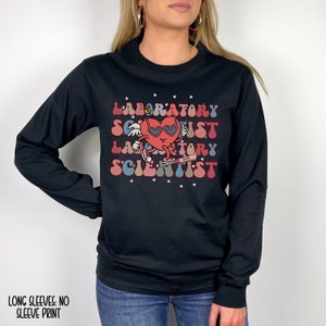 Personalized Lab Scientist Valentine Shirt Laboratory - Etsy