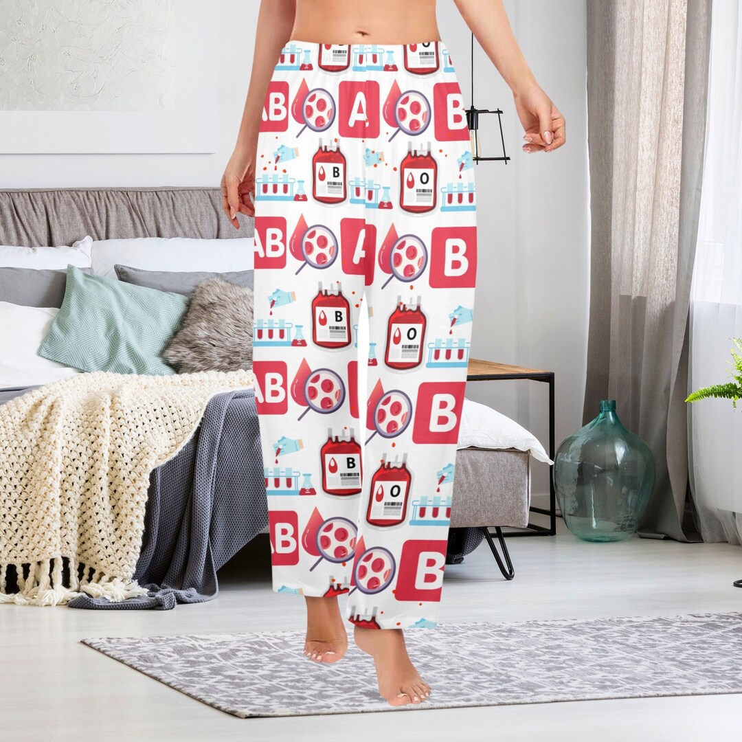 Blood Bank Pajama Pants Medical Lab Science Graduation Gift - Etsy