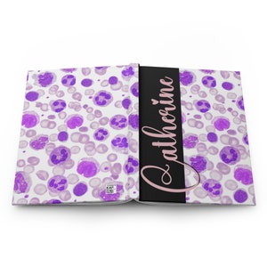 Personalized Blood Differential Journal, Hematology Gift, Oncology ...