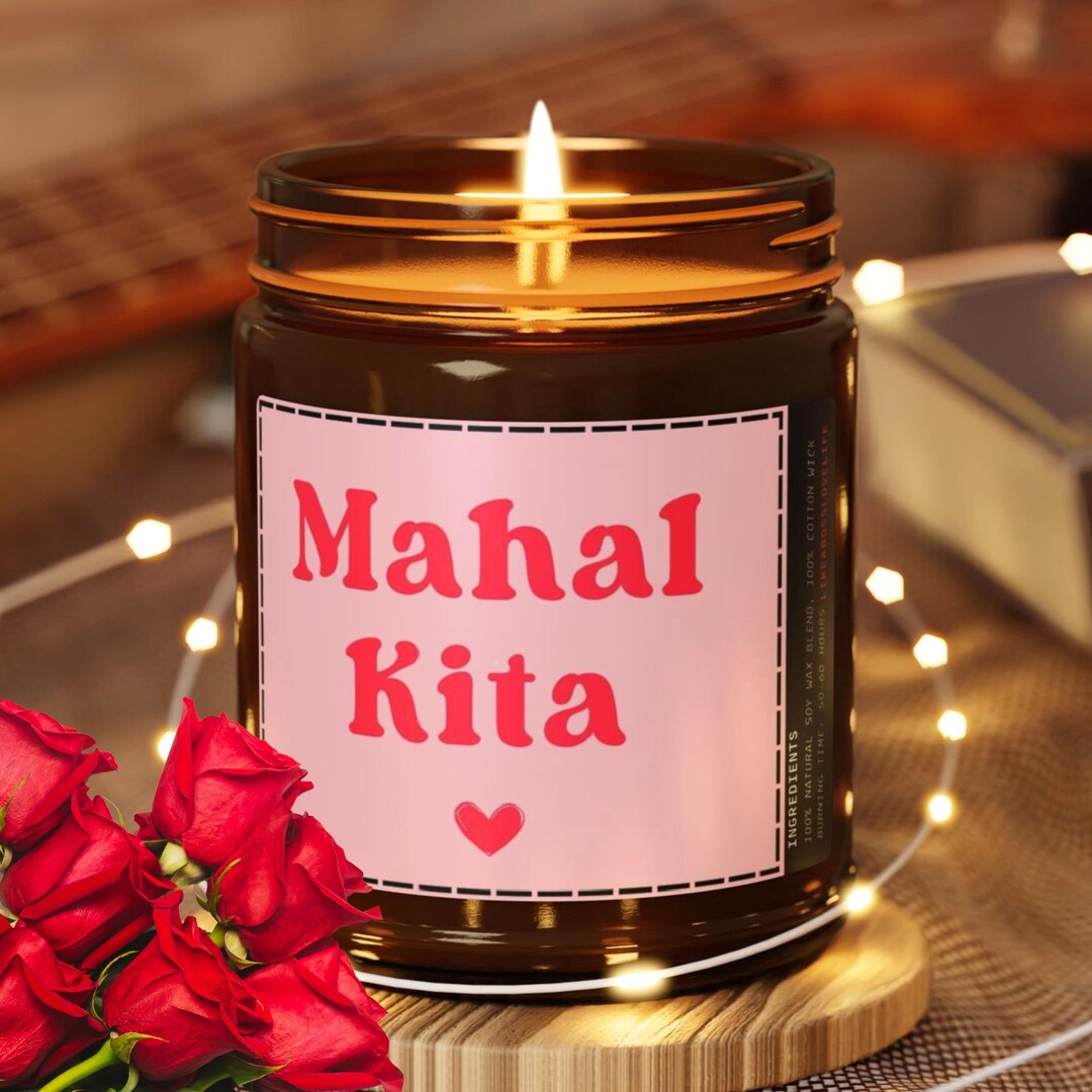 Mahal Kita Filipino Valentine Candle, Pinoy Wife Girlfriend Gf Partner ...