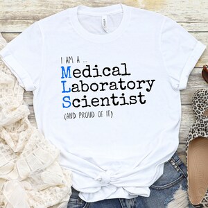 Medical Lab Scientist Shirt, Lab Science Tshirt, Lab Week Gift, Med ...