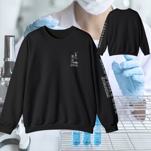 Personalized Lab Scientist Sweatshirt, Medical Student Graduation Gift ...