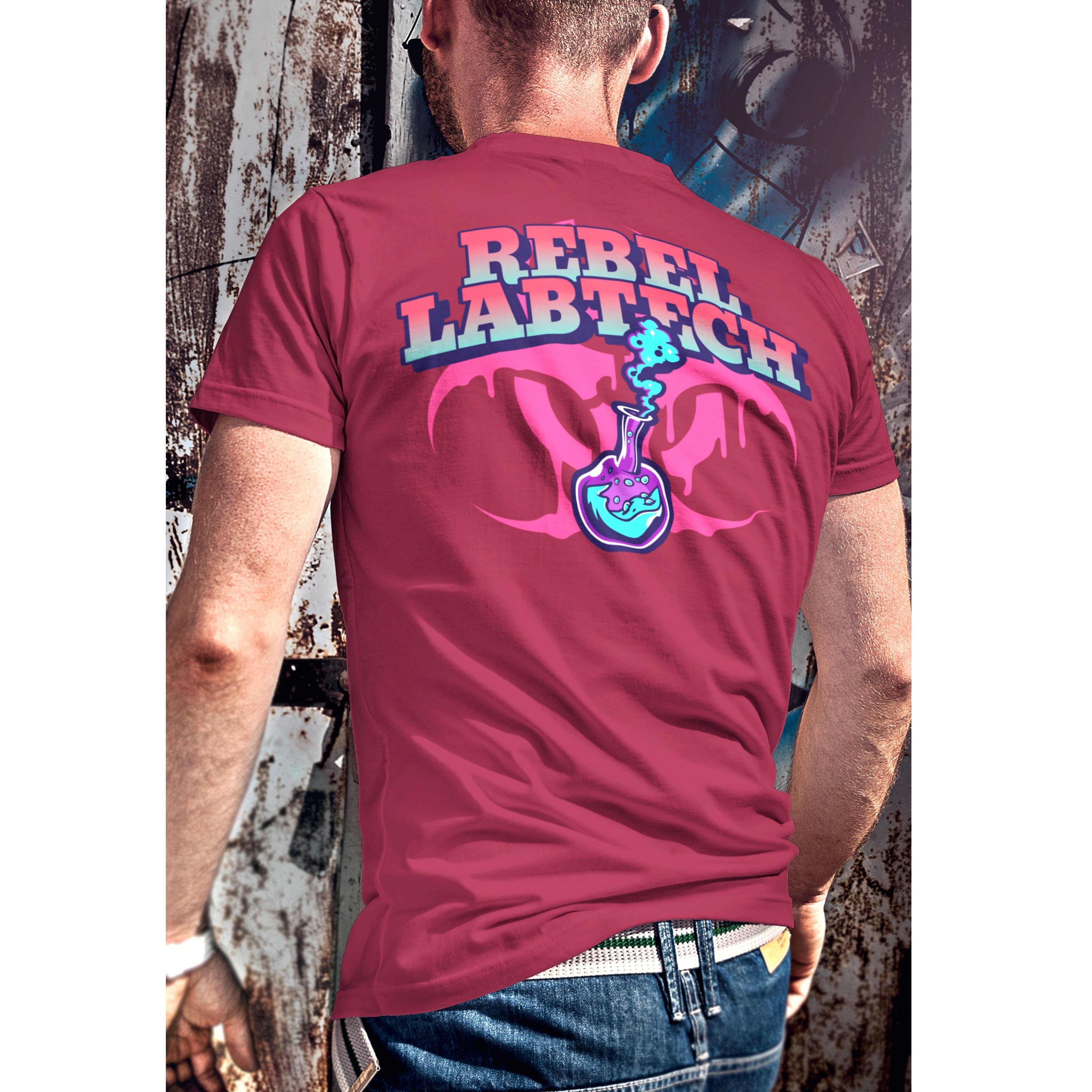REBEL LAB TECH Shirt Medical Lab Science Research Shirt Vet - Etsy