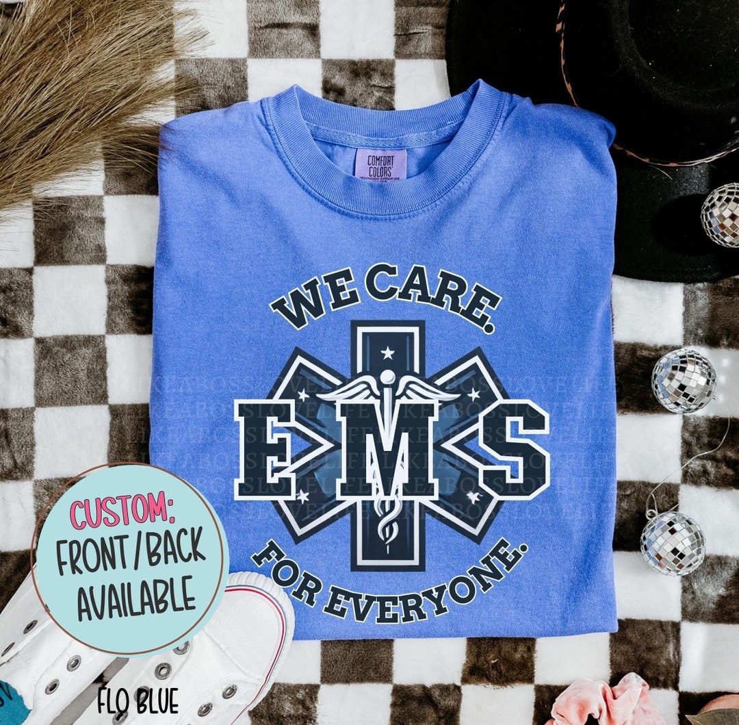 Comfort Colors EMS Paramedic Shirt, EMS Week 2025 Shirt, Emergency ...