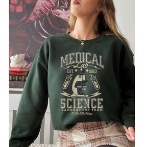 Medical Lab Science Sweatshirt, Lab Week Sweater, Laboratory Gifts, Lab ...