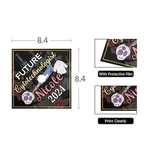 Personalized Graduation Cap Topper for Cytotechnologist, Lab Scientist ...