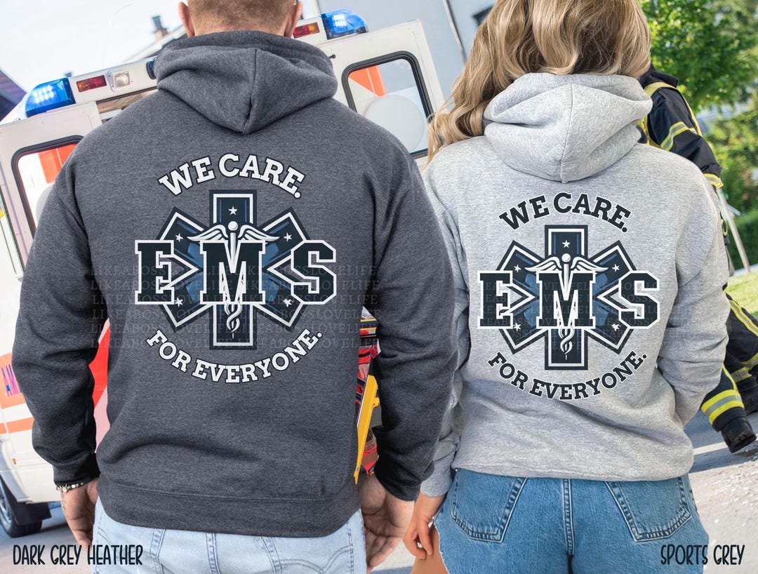Personalized EMS Paramedic Sweatshirt, EMS Week 2025 Hoodie, Emergency ...