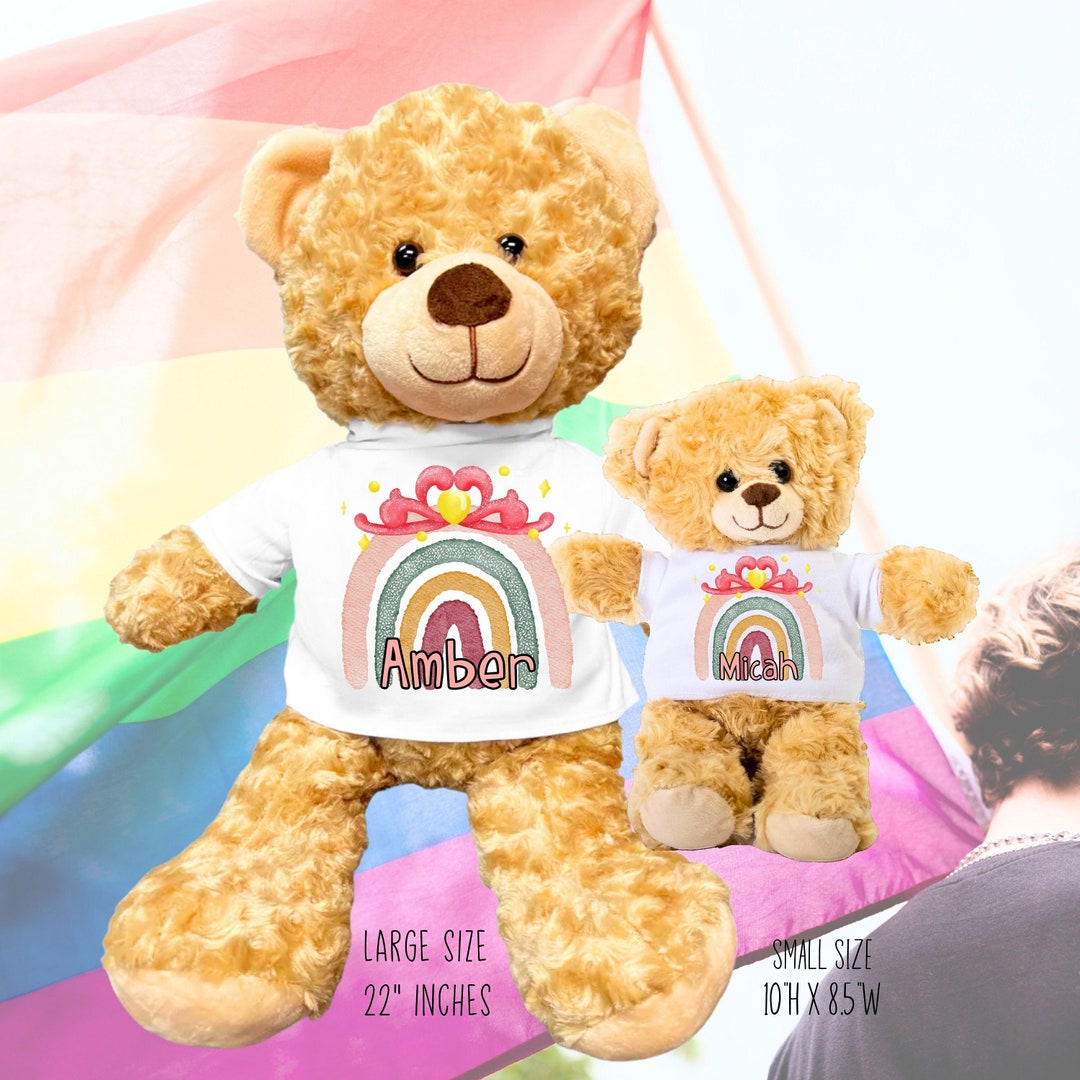 Personalized Teddy Bear, Transgender Child Christmas Gift, LGBT Gifts ...