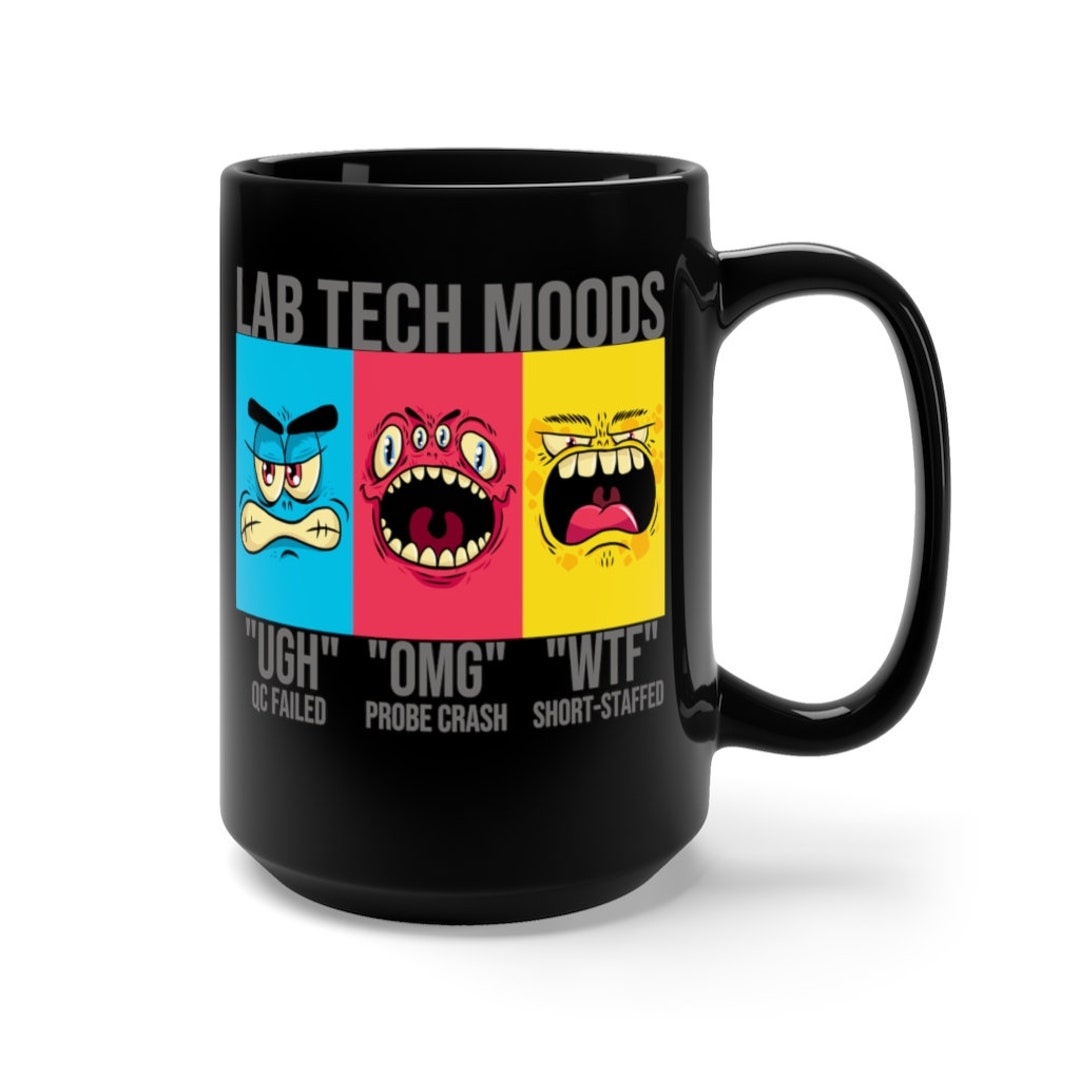 LAB TECH COFFEE Mug, Fun Lab Tech Gift,medical Lab Scientist Mug, Lab ...