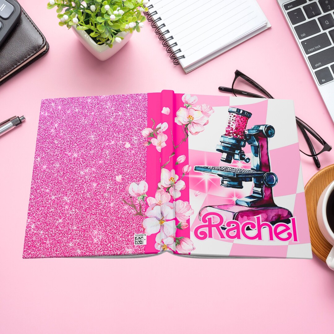 Personalized Microscope Journal, Lab Week Gift, Scientist Graduation ...