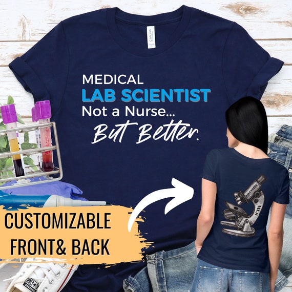 CUSTOM LAB SCIENCE Shirt Sassy Lab Tech Gift Medical Lab - Etsy