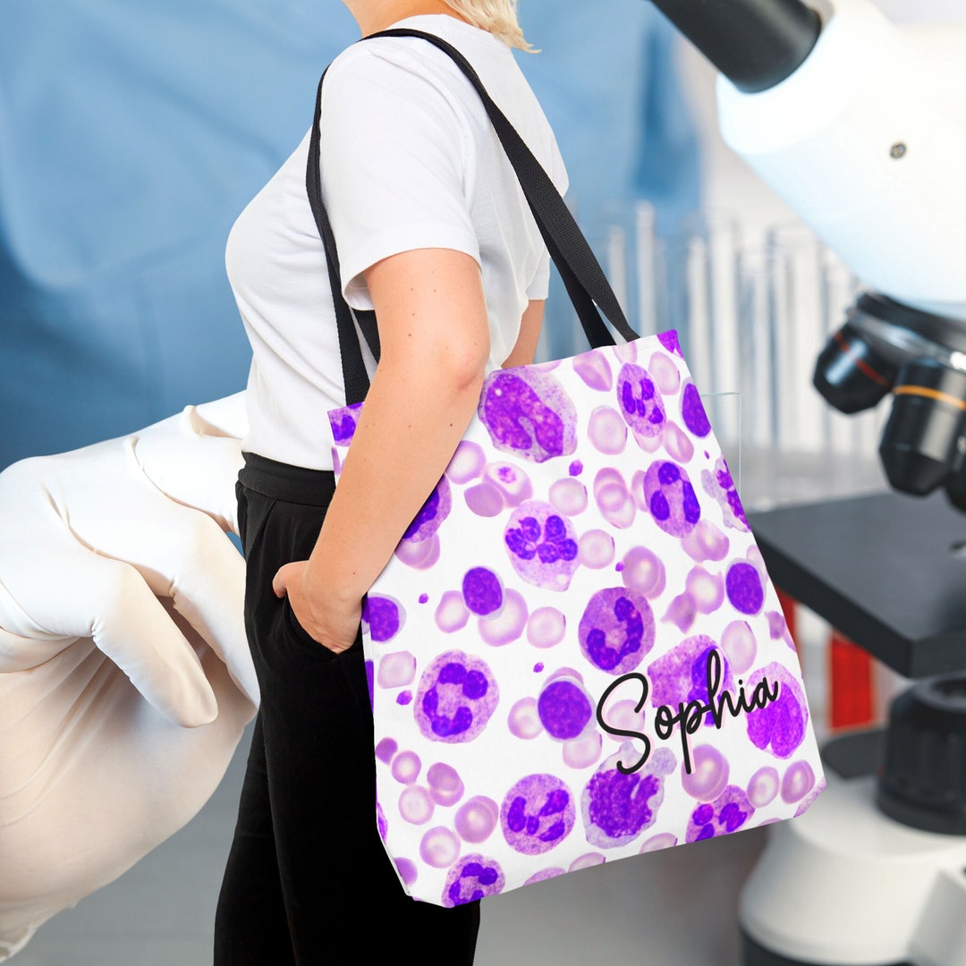 Hematology Tote Bag, Medical Lab Scientist Gift, Lab Week Gift ...