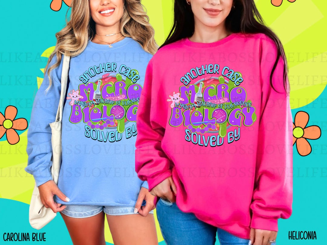 MICROBIOLOGY Lab Week 2025 Sweatshirt Hoodie Gift, Laboratory Mystery ...