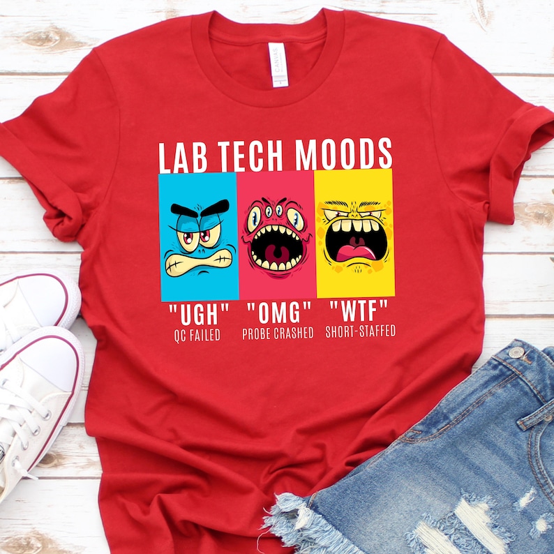 FUNNY LAB TECH Shirt, Lab Scientist Tshirt, Lab Week Shirt, Medical Lab ...