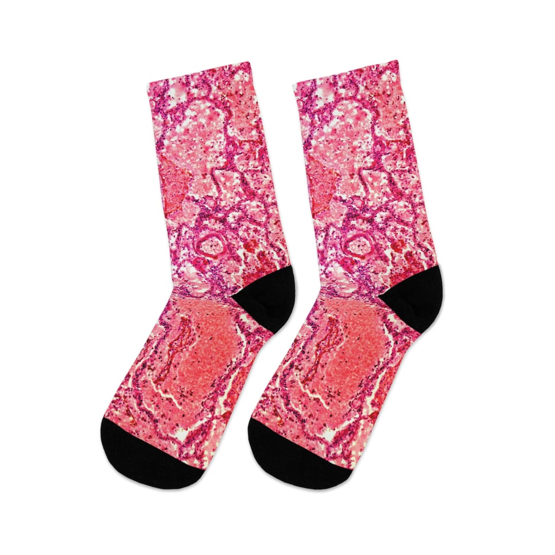 Lung Histology Socks, Pathology Socks, Histotech Socks, Medical Student ...