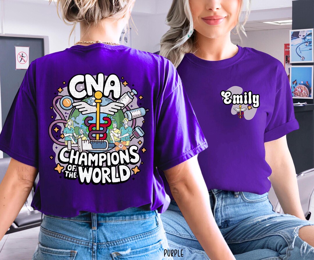 CNA Week 2025 Personalized Shirt, Future Certified Nursing Assistant ...