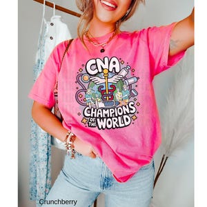 CNA Comfort Colors Shirt, CNA Week 2025 Tshirt, Certified Nursing ...