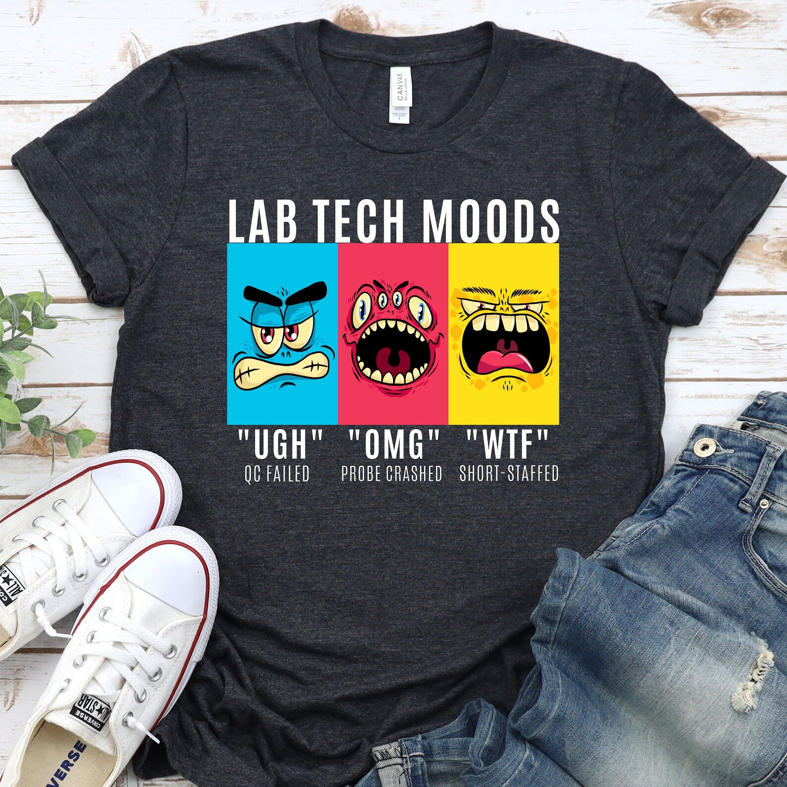 FUNNY LAB TECH Shirt, Lab Scientist Tshirt, Lab Week Shirt, Medical Lab ...