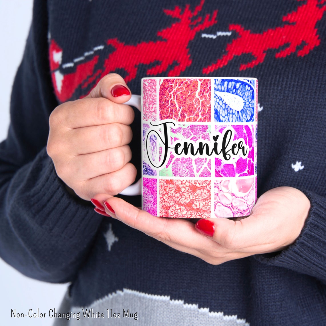Histology Color Morphing Mug, Pathology Gift, Laboratory, Pathology ...