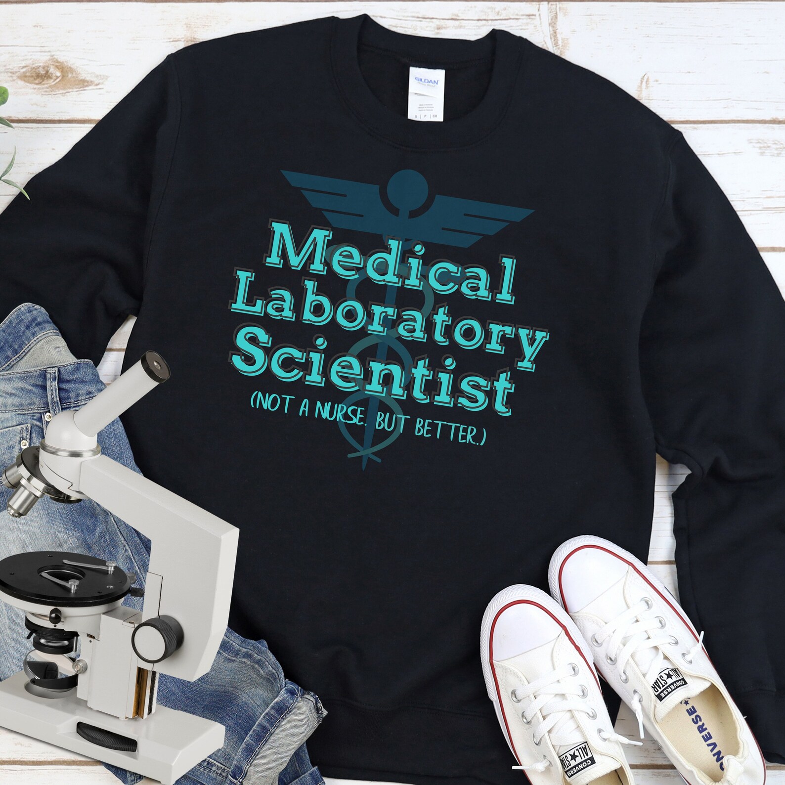 LAB SCIENTIST Not a Nurse but Better Sweater Lab Tech - Etsy