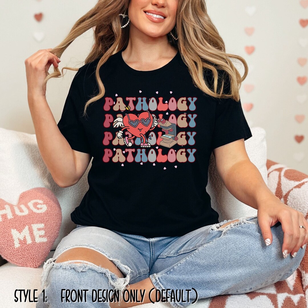 Personalized Pathology Valentine Shirt, Laboratory Scientist Mother's ...