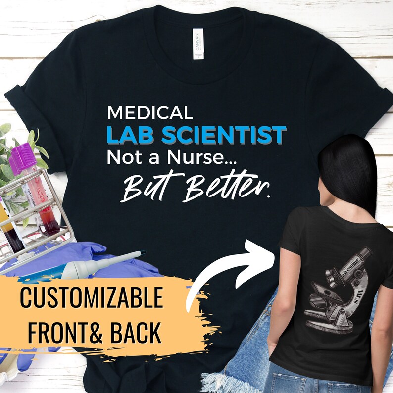 CUSTOM LAB SCIENCE Shirt Sassy Lab Tech Gift Medical Lab - Etsy