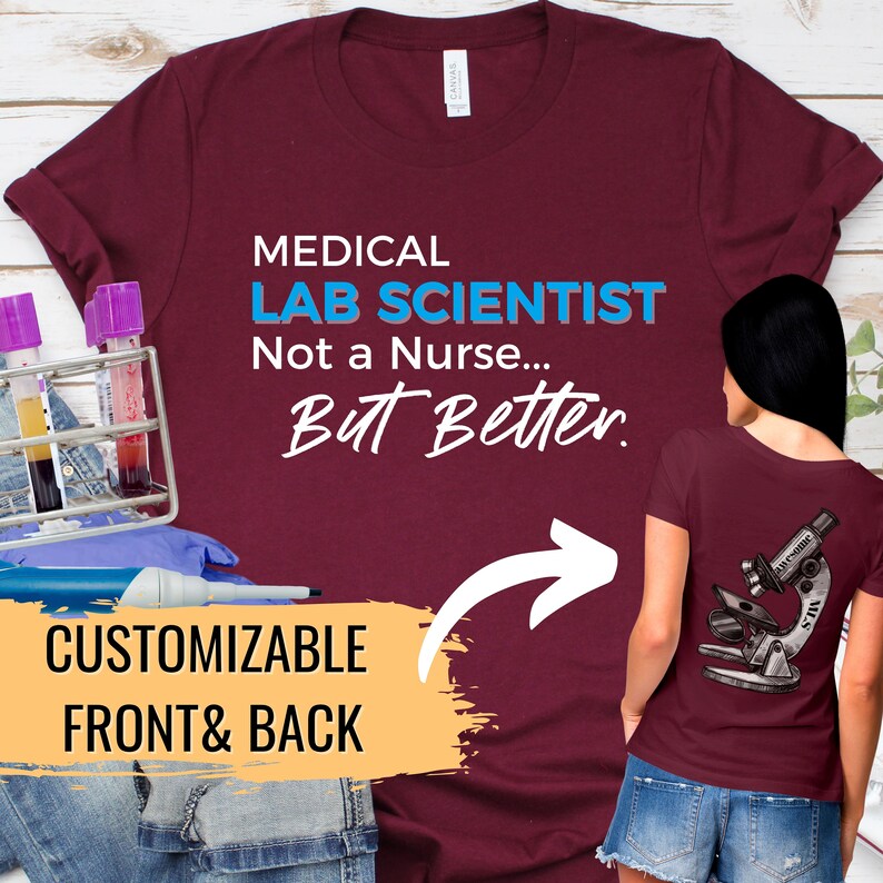 CUSTOM LAB SCIENCE Shirt Sassy Lab Tech Gift Medical Lab - Etsy