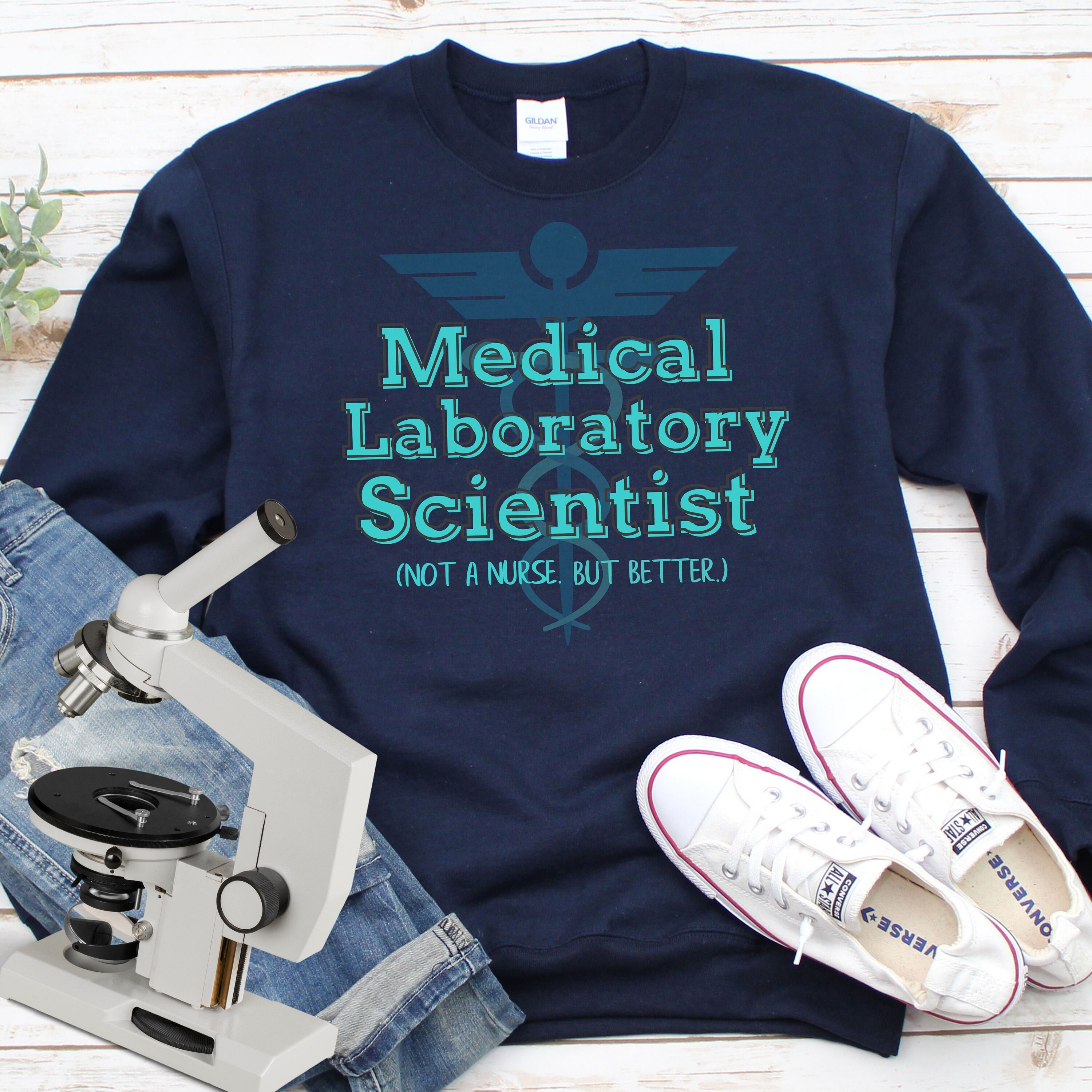 LAB SCIENTIST Not a Nurse but Better Sweater Lab Tech - Etsy