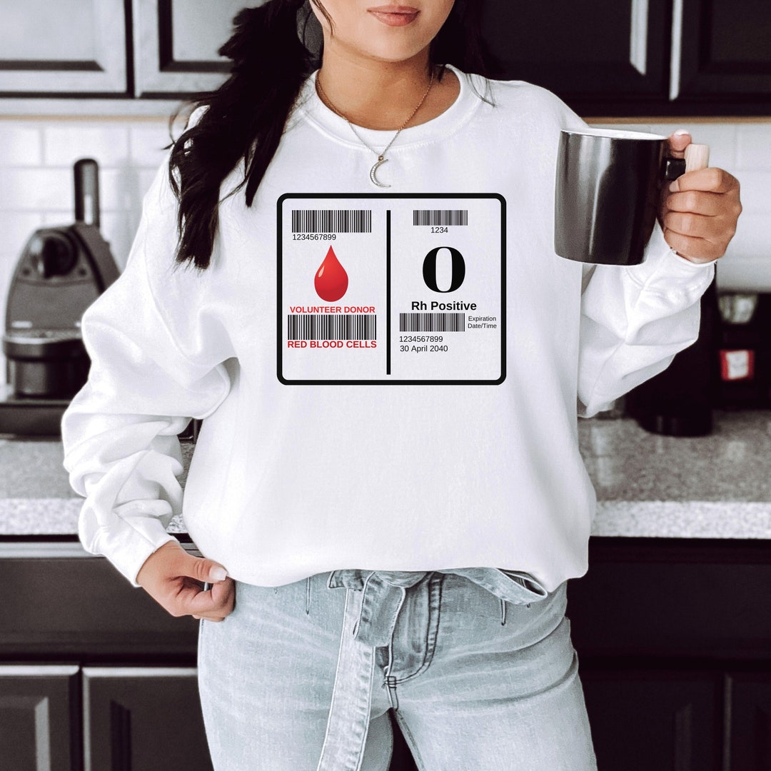 Blood Bank Sweatshirt, Medical Lab Science, Lab Week Gift, Lab ...