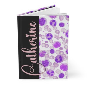 Personalized Blood Differential Journal, Hematology Gift, Oncology ...