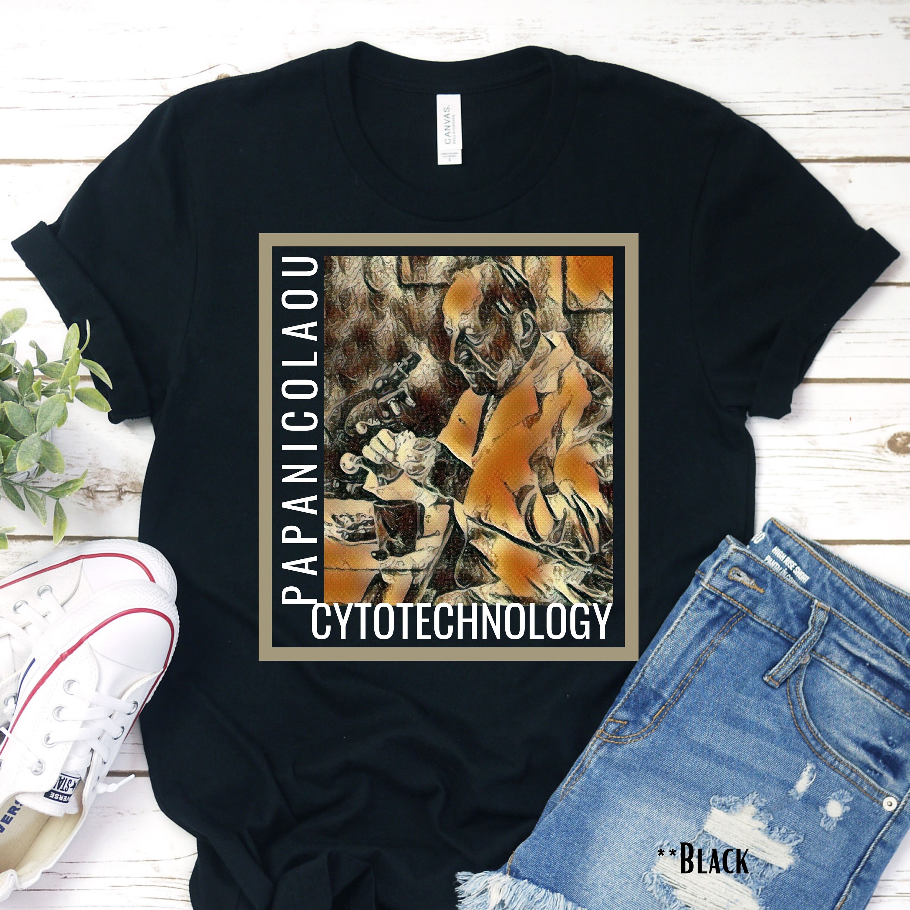 PAPANICOLAOU TSHIRT Cytotechnology Shirt Cytology - Etsy.de