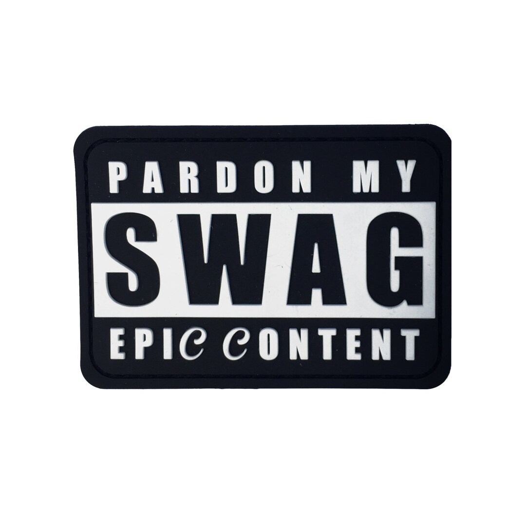 SWAG Hook and Loop Patch From Custom Crowns™ Tactical Morale Paintball ...