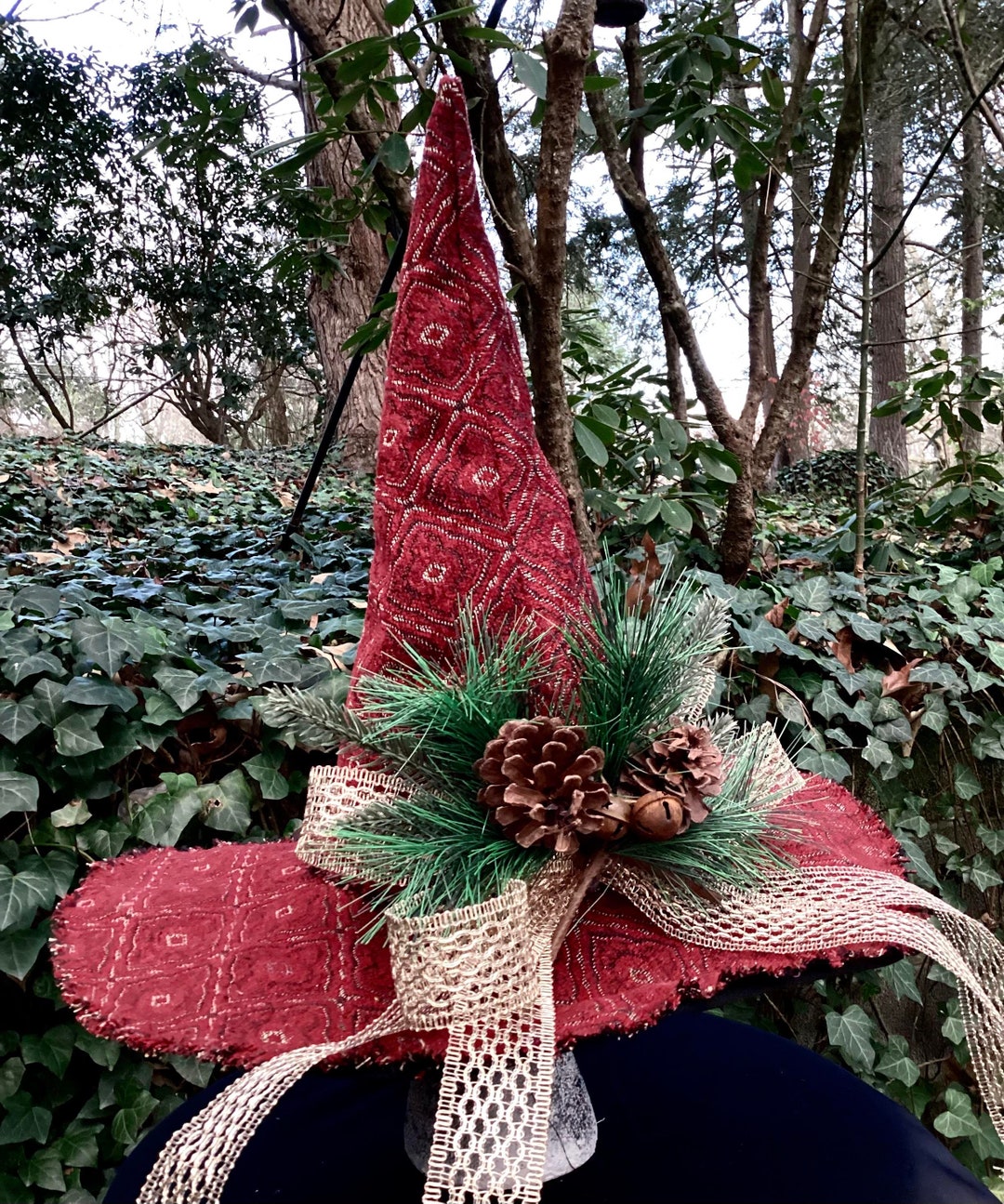 The "wonders of Yule"/classic Witch Hat/witch Decor/gothic Witch Hat ...