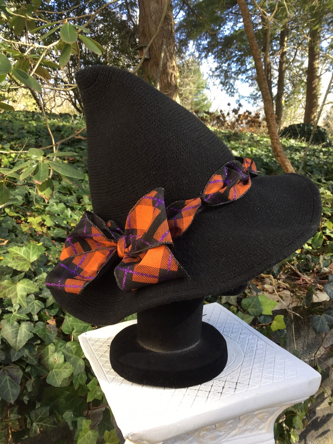 The Halloween/yule Witches Hat/witch Wear/witch Gifts/halloween Decor ...