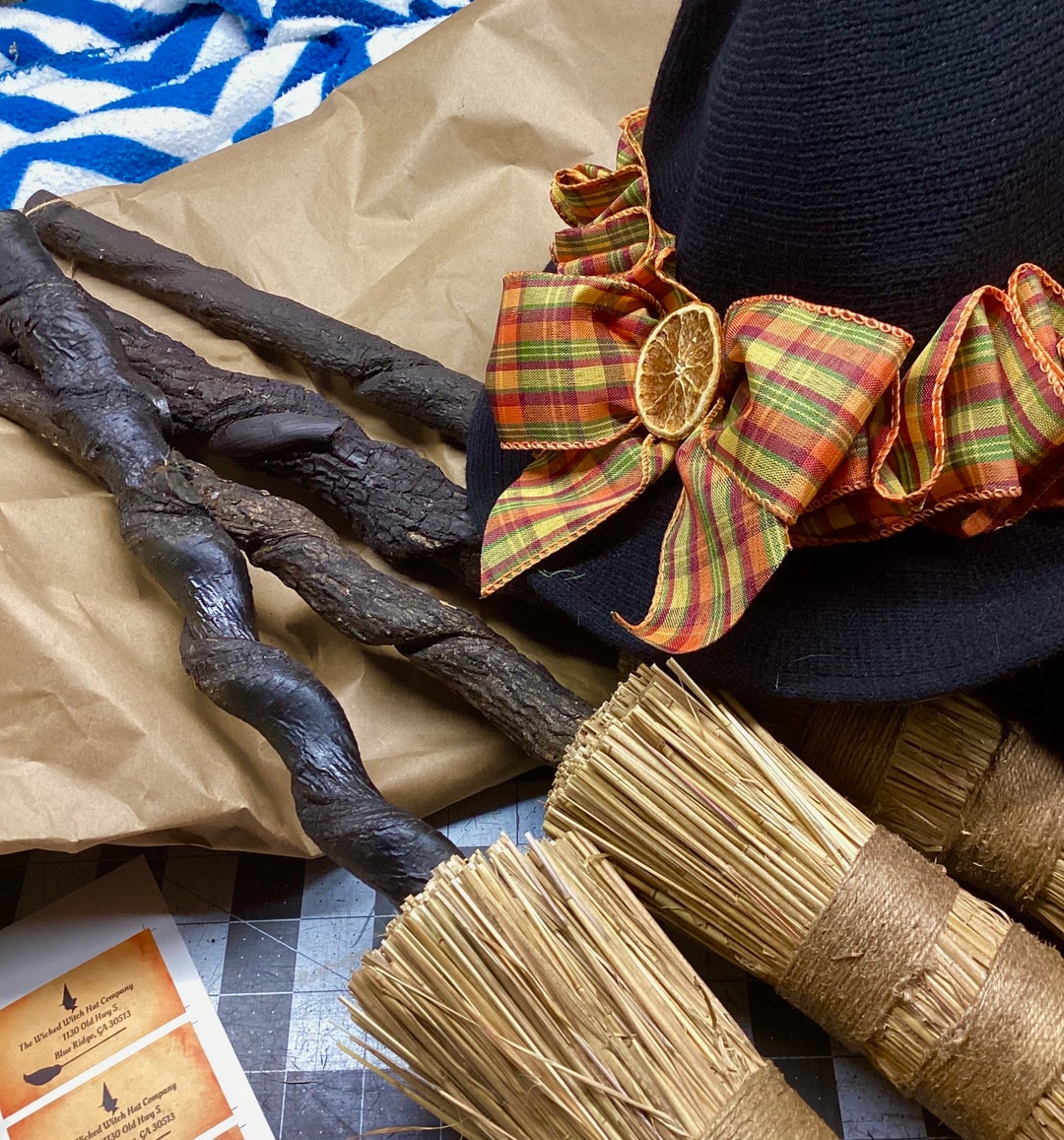 Limited Quantity ALTAR/ Home Decor Brooms/winter Sage Primitive Brooms ...