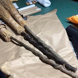 Limited Quantity Winter Sage Primitive Brooms/twisted Witch Besom ...