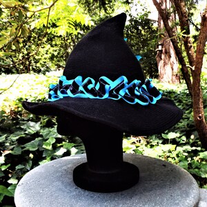 The midnight of Spring Witches Hat/witch Decor/ Gothic Decor/halloween ...