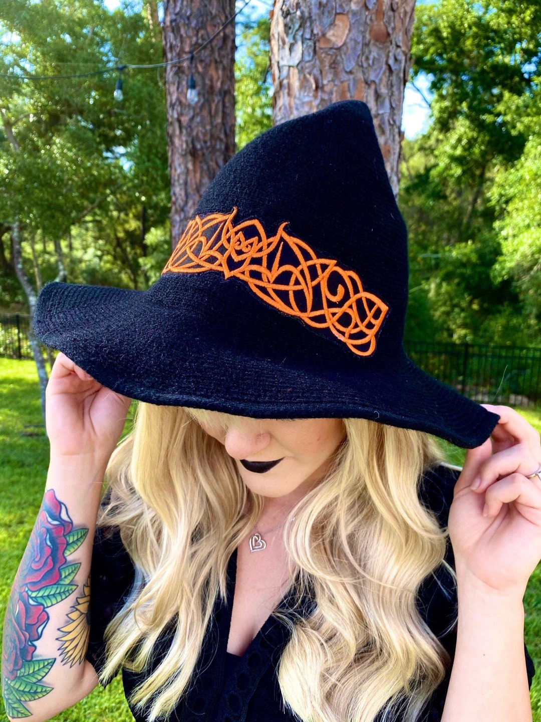 The baroque Bat Witches Hat/witch Gifts/halloween Gifts - Etsy