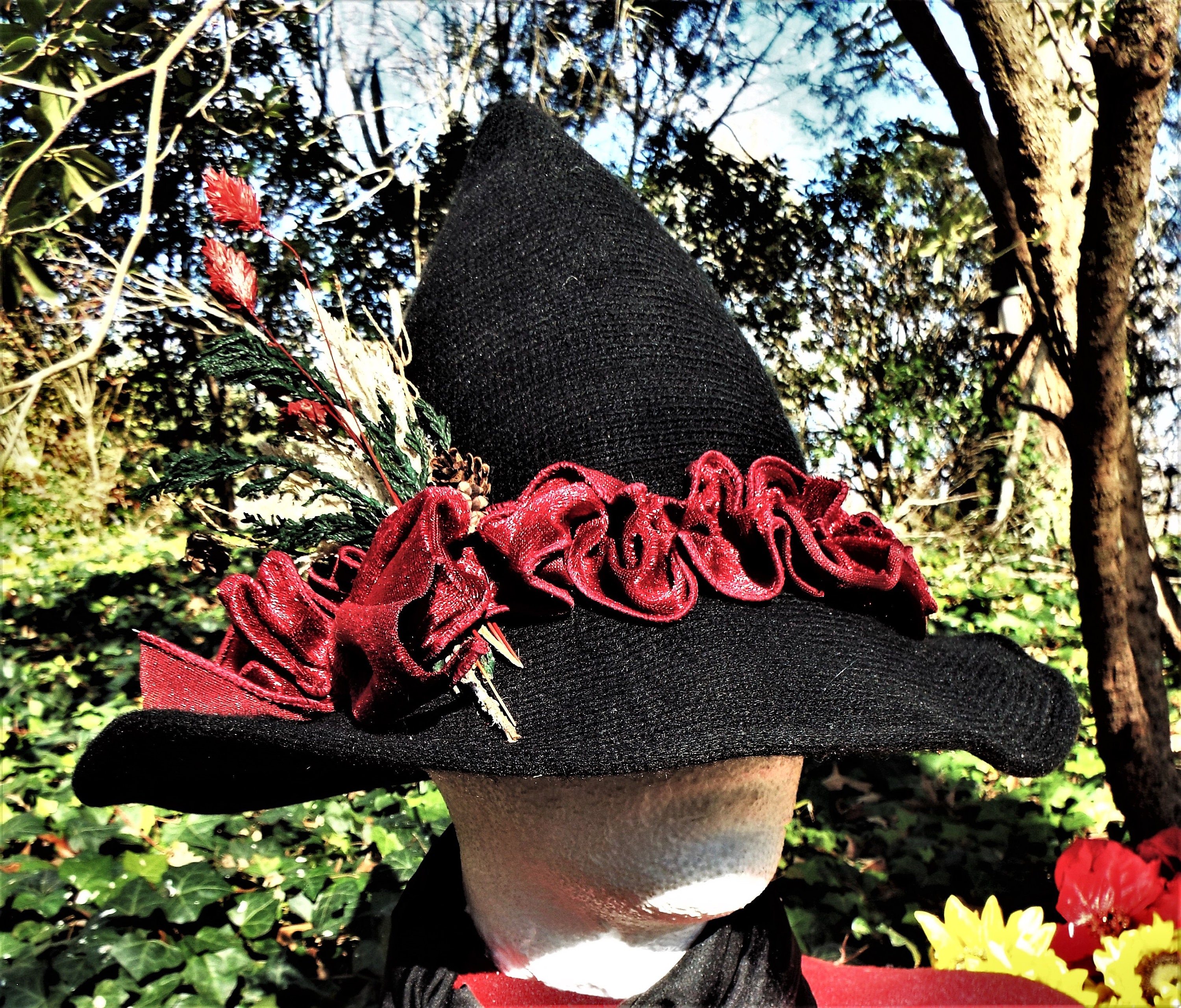 The meadow Yule Witch Yule Hat/yule Decor - Etsy