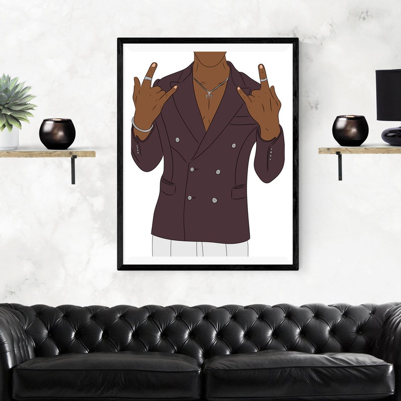 Mens Fashion Art Male Body Art Man Body Art FTP Art - Etsy