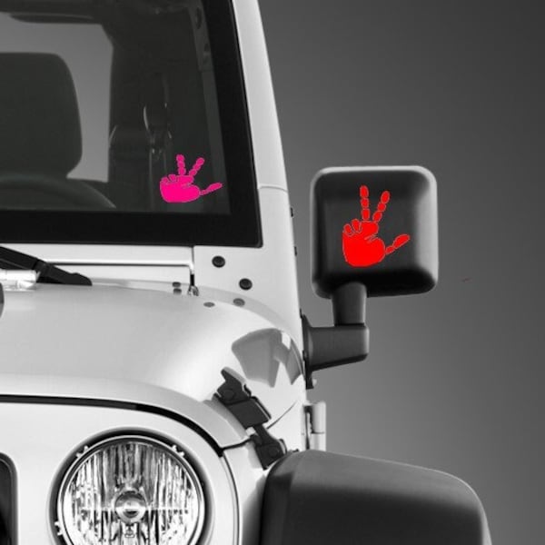 Jeep Wave Decal - Etsy