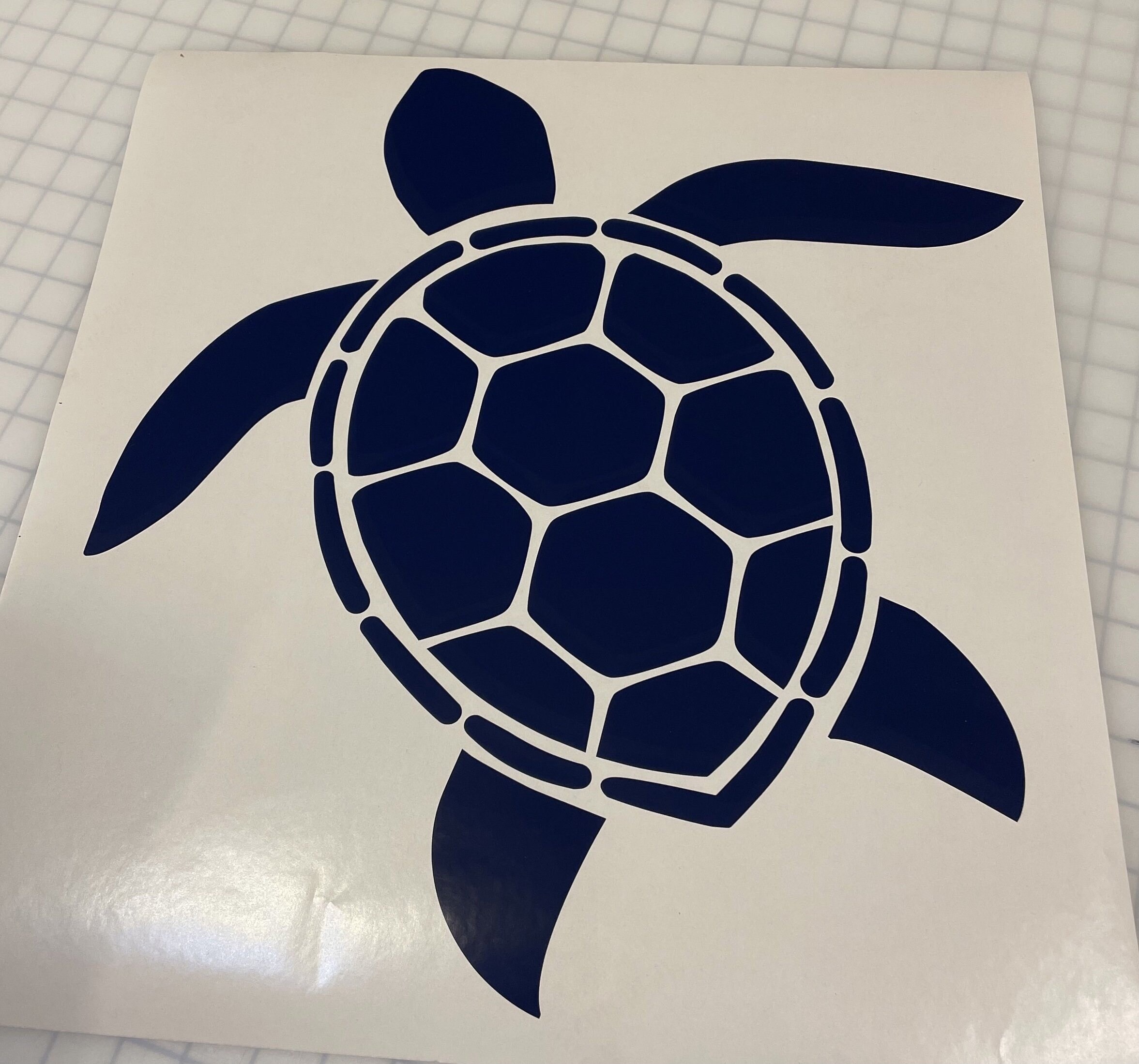 Sea Turtle Hood Decal for Jeep | Matte Black, Gloss Black, White ...