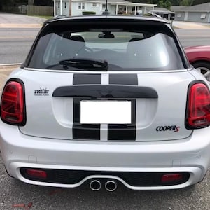 6" Vinyl Racing Stripes Kit | for Mini Cooper | DIY | Black, Matte ...