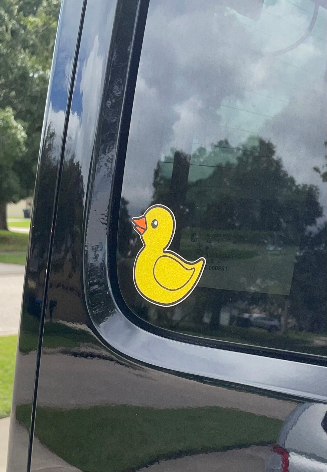 Reflective Duck Decal for Jeep | 3 Inch | 2 Decals Included | Hi-viz ...