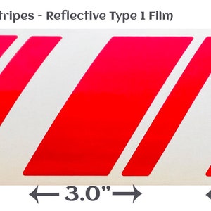 Reflective Wheel Hash Mark Decals | for Porsche | 6 Highly Reflective ...