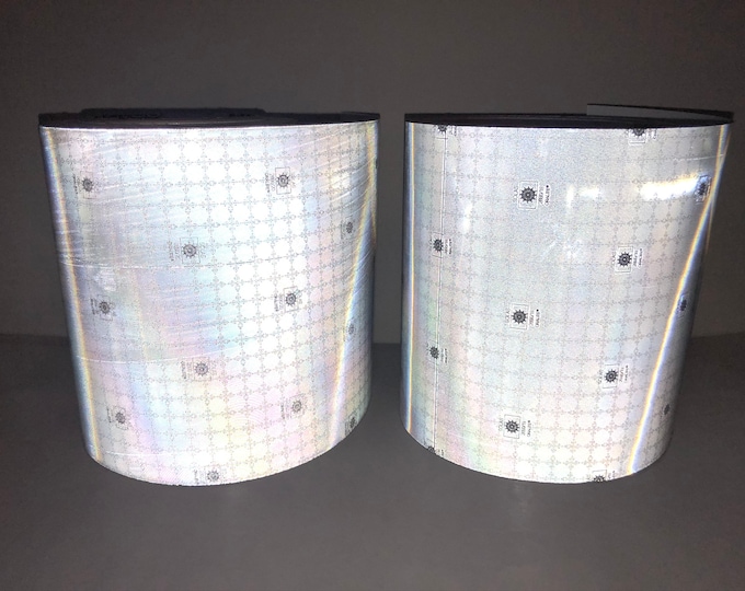 Reflective Shadow Chevron Panel 1 Inch or 2 Inch Pieces - Etsy