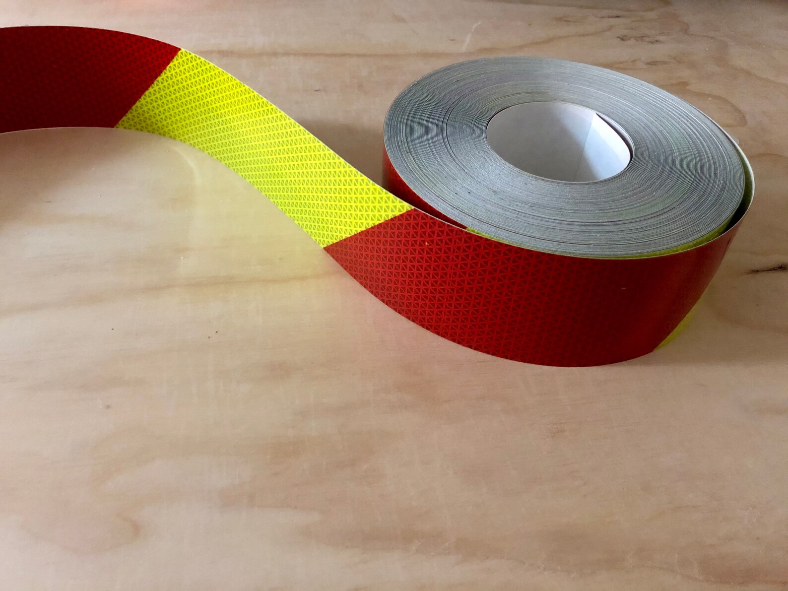 Chevron V98 Pre-striped Reflective Tape 3” by the Foot - Red/yellow - Etsy